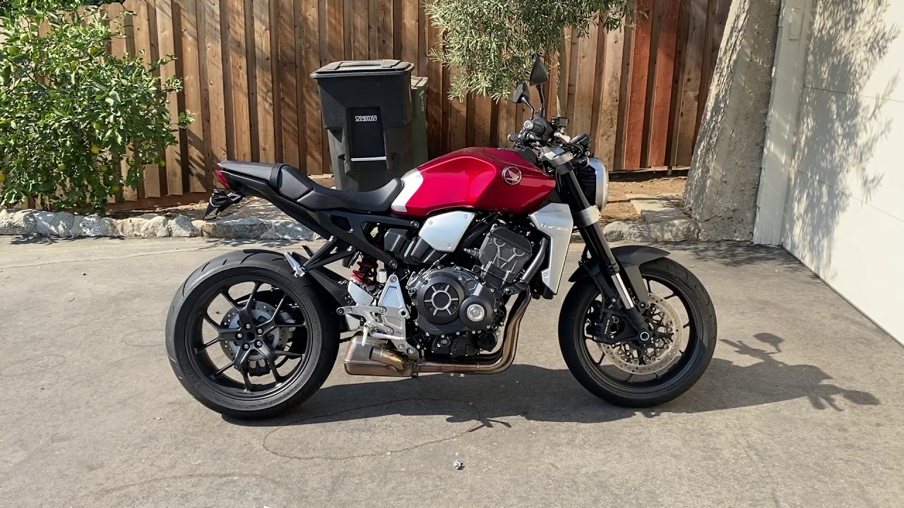 SC Project CRT Exhaust installation Honda CB1000R - YouTube