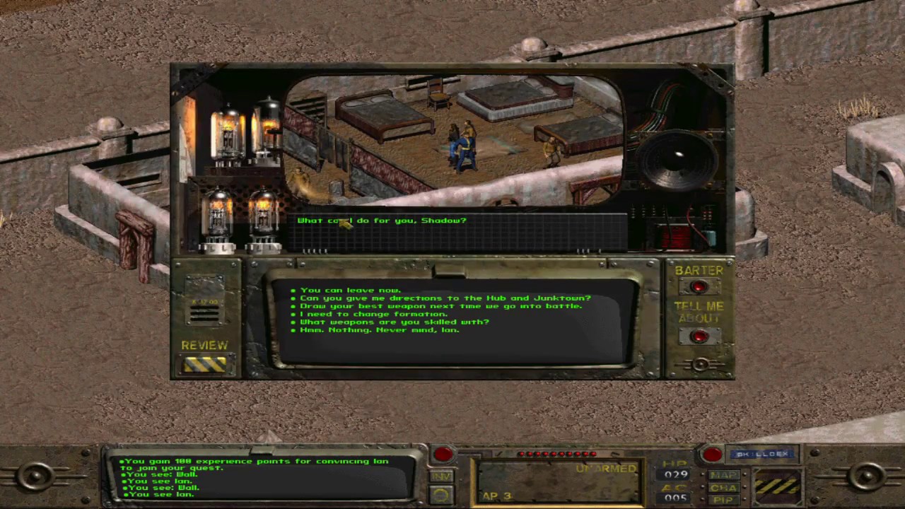 Let's Play Fallout 1 Pt.2: Mercenaries For Hire - YouTube