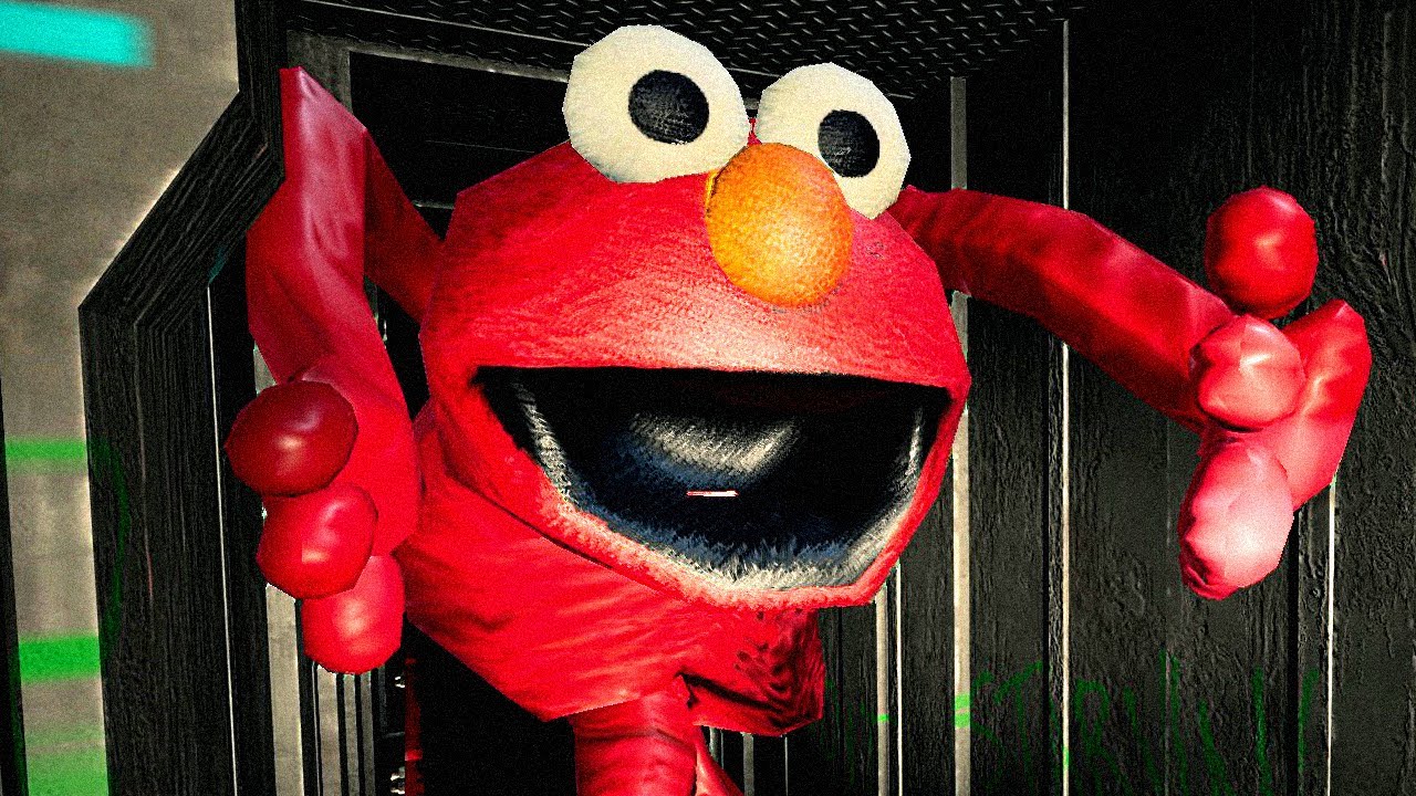 Huggy Wuggy is ELMO in Poppy Playtime (Mod Showcase) - YouTube