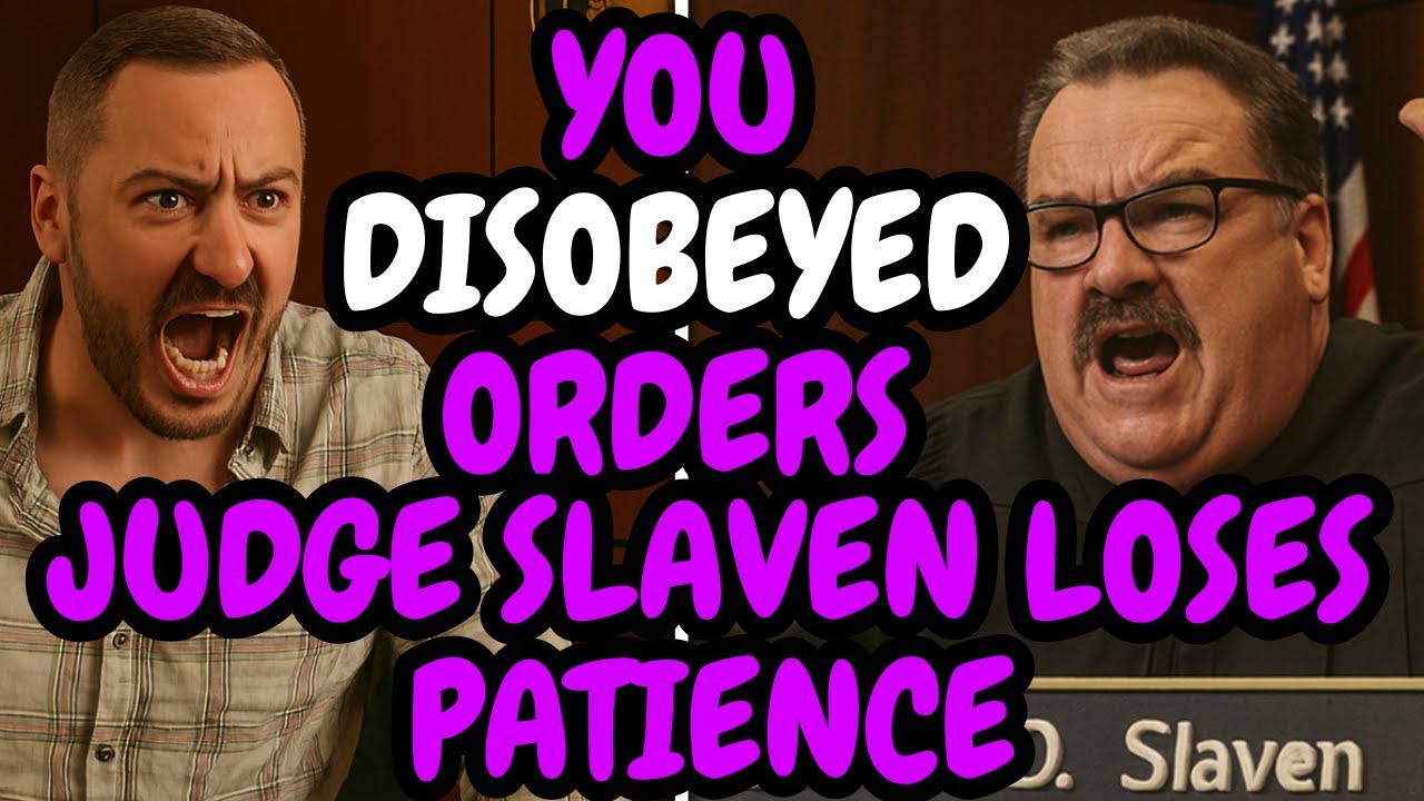 Judge DESTROYS Defendant For Ignoring Court Orders: ‘You Don’t Get To ...