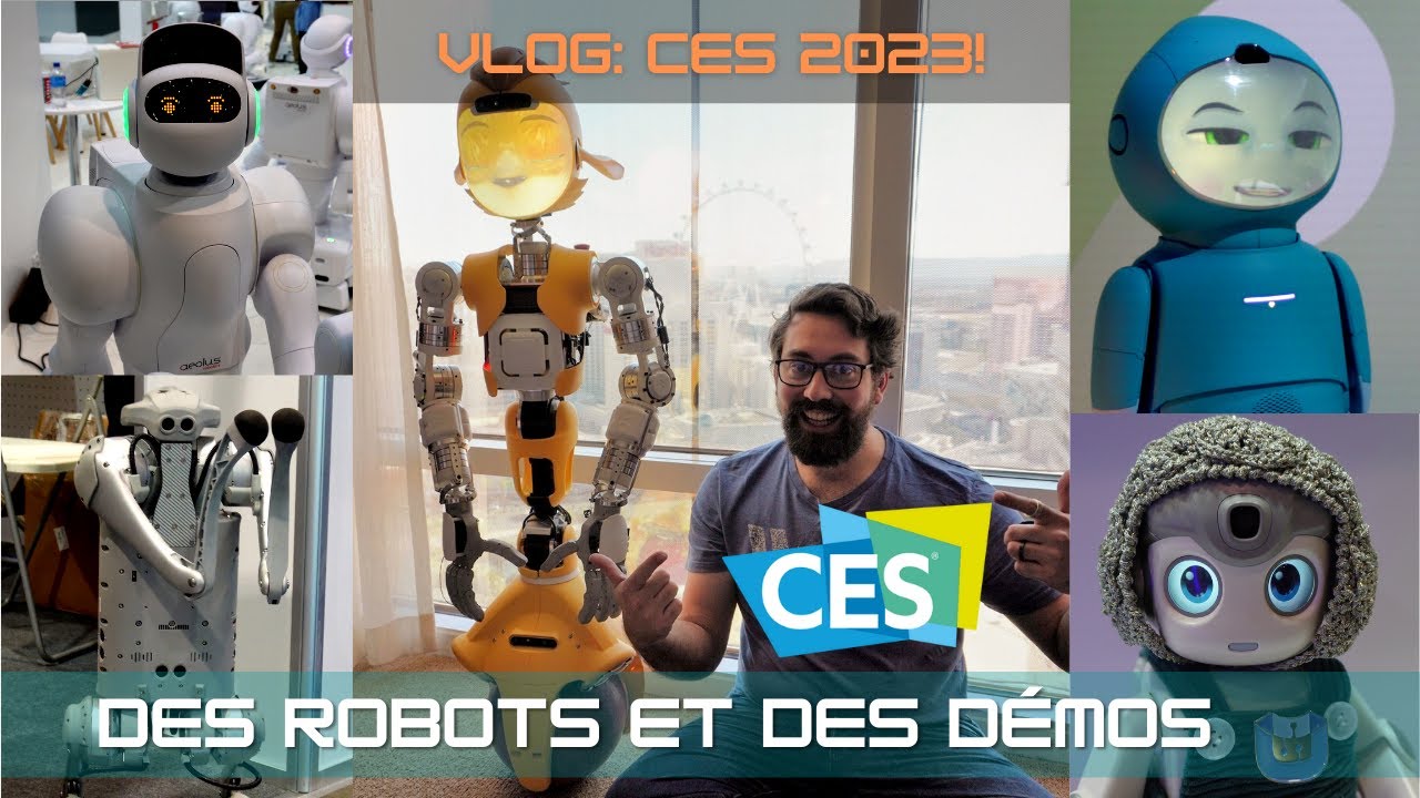 CES 2023 - Des robots et des démos! - YouTube