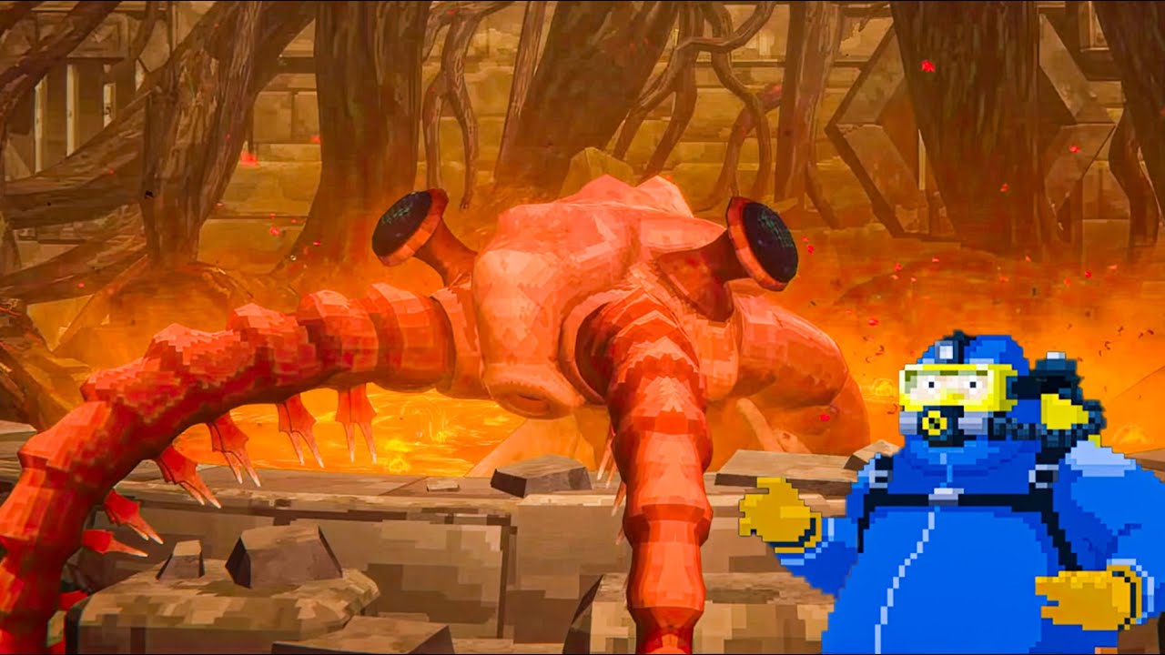 An Ancient LAVA CREATURE 700 Meters Below The Ocean?! - Dave The Diver ...