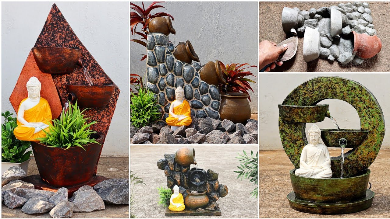Awesome 5 Amazing Indoor Budhha Waterfall Fountain | Beautiful DIY ...