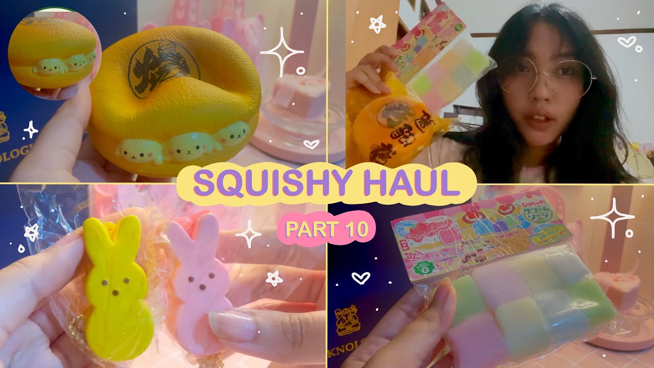 Squishy Haul Part 10 | Taba Squishy, Dorayaki Squishy, etc | Unboxing ...