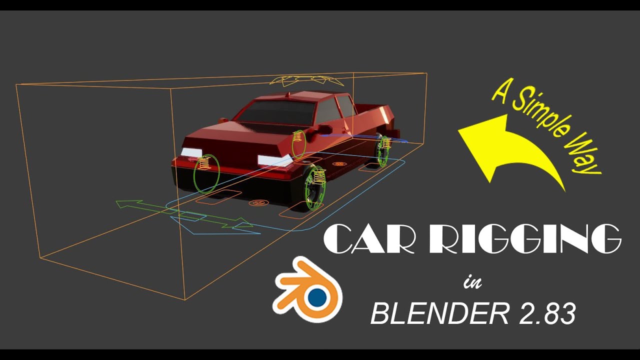 Car Rigging in Blender 2.83 (Myanmar Version) - YouTube