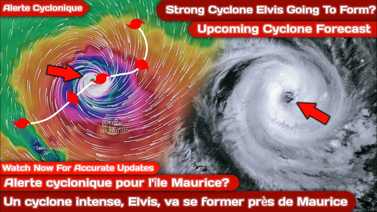 Alerte Cyclonique: Un cyclone intense, Elvis, va se former près de ...