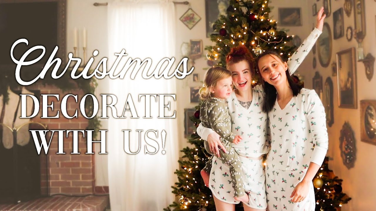 Our Annual Christmas Decorating Video 🎄 - YouTube