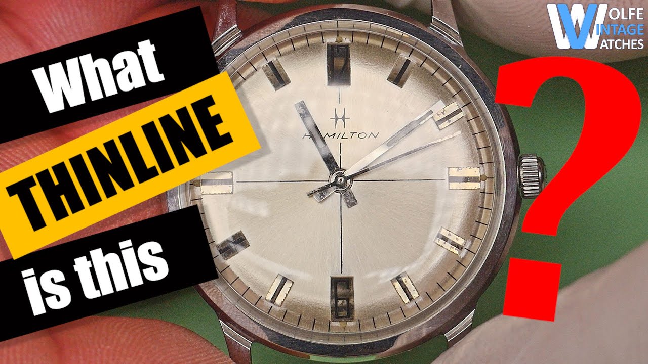 Mystery 1960's Thinline Model | Vintage Watch Restoration - YouTube