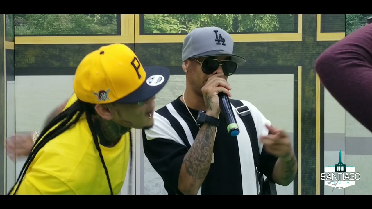 El Cienty & El Fresch Media Tour Santiago #ElDuendeMusicTour - YouTube