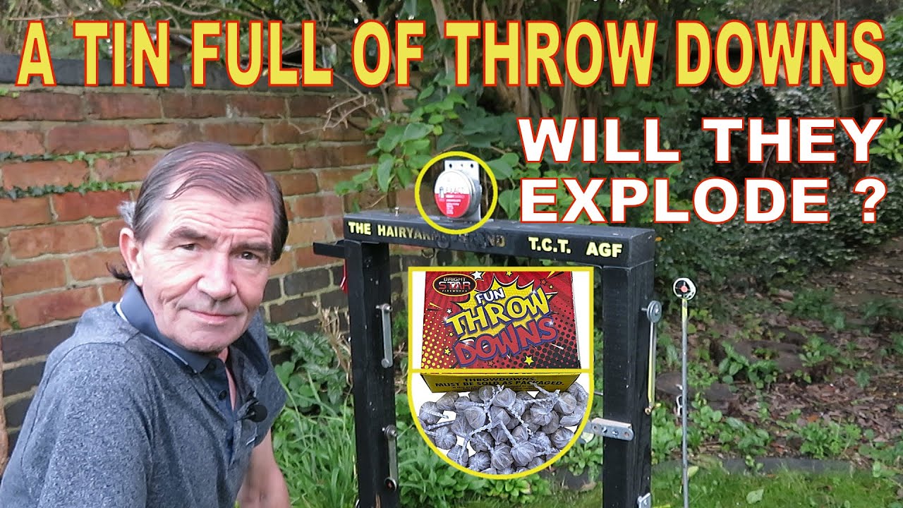 A Tin Full Of Fun Snaps/Throw Downs | Will they Explode? - YouTube