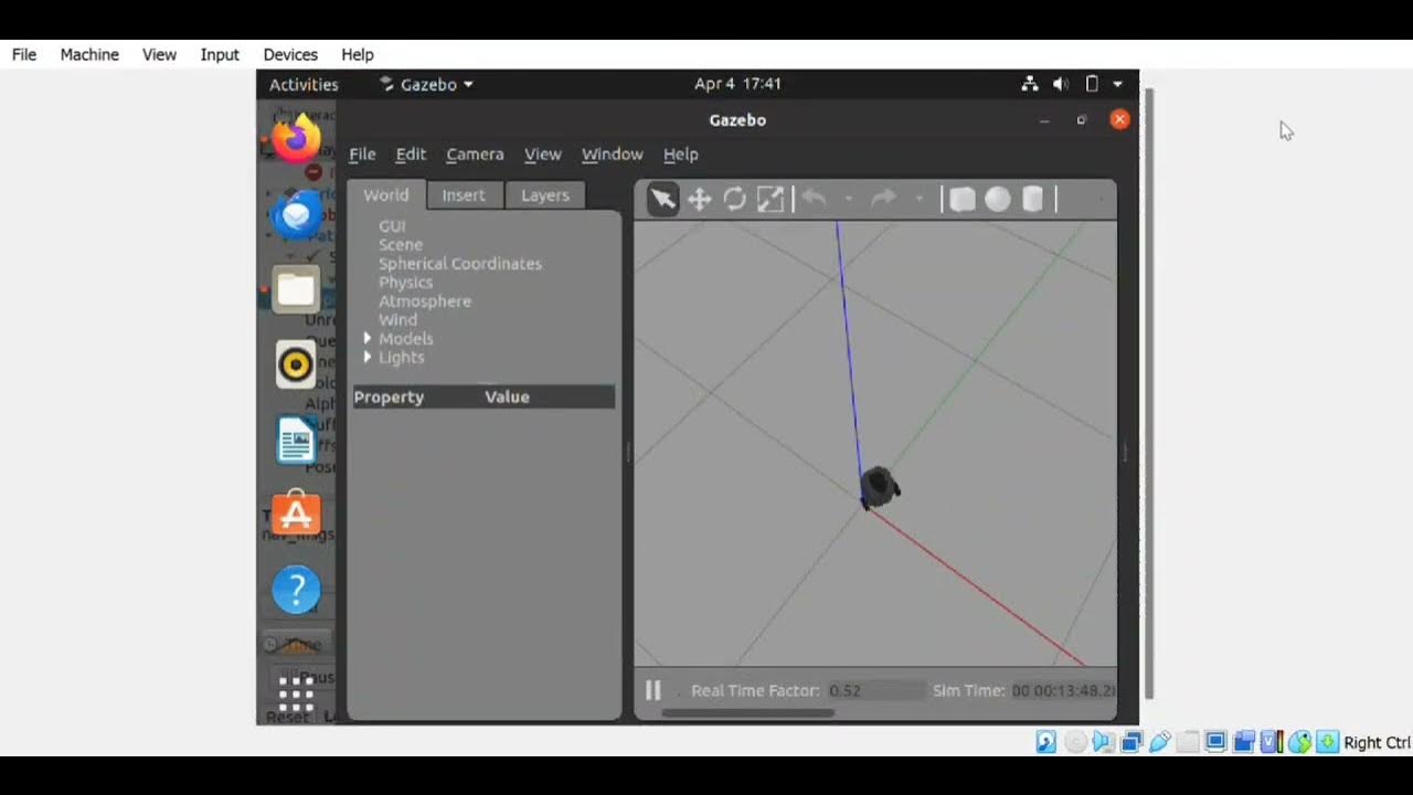 TurtleBot3 Simulation in Gazebo (Figure-eight motion) - YouTube