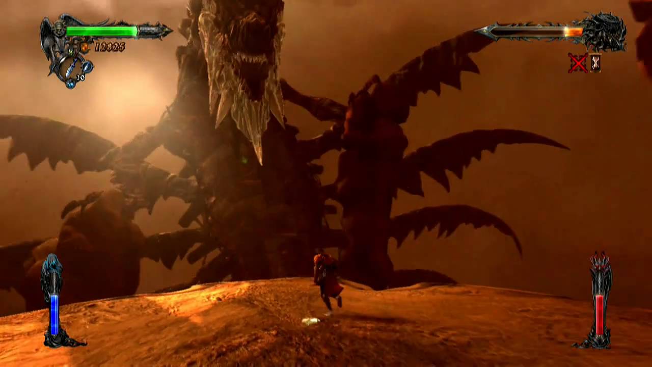 Castlevania lords of shadow - Ch11-2 boss - Dracolich Titan (Paladin ...