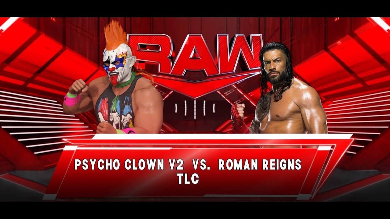 Psycho Clown vs Roman Reigns - YouTube
