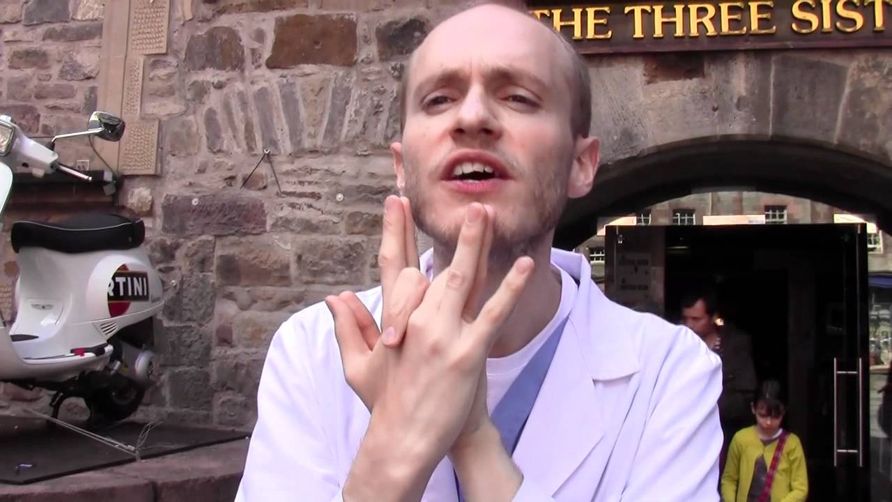 Oliver Meech Magic Experiments Edinburgh 6 - YouTube