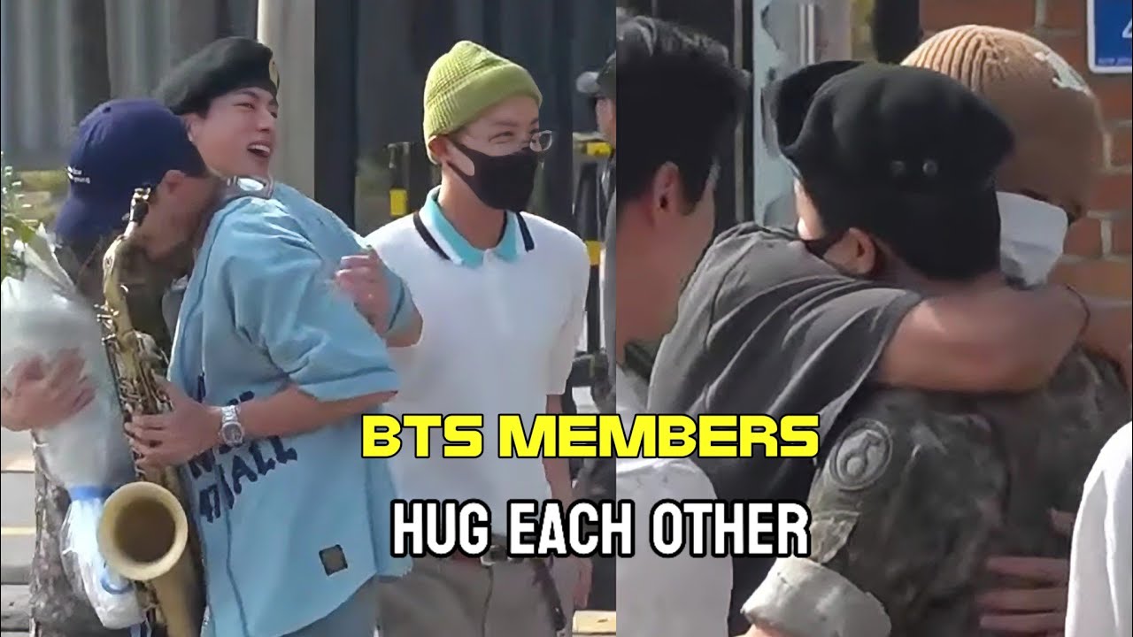 BTS Members Hug Each other After Long Time 🥺 ️ - YouTube