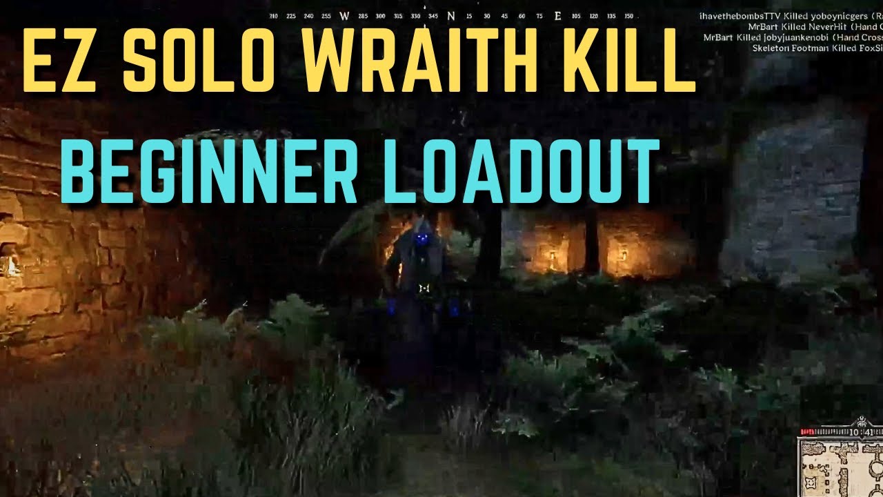 How to Solo Kill the Wraith (Rogue Starter Loadout) - Dark and Darker ...