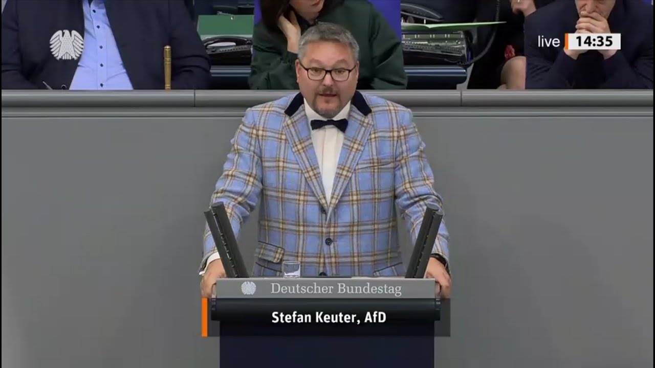 AKTUELL : REDE STEFAN KEUTER ( AFD ) AM 20.MÄRZ IM DEUTSCHEN BUNDESTAG ...