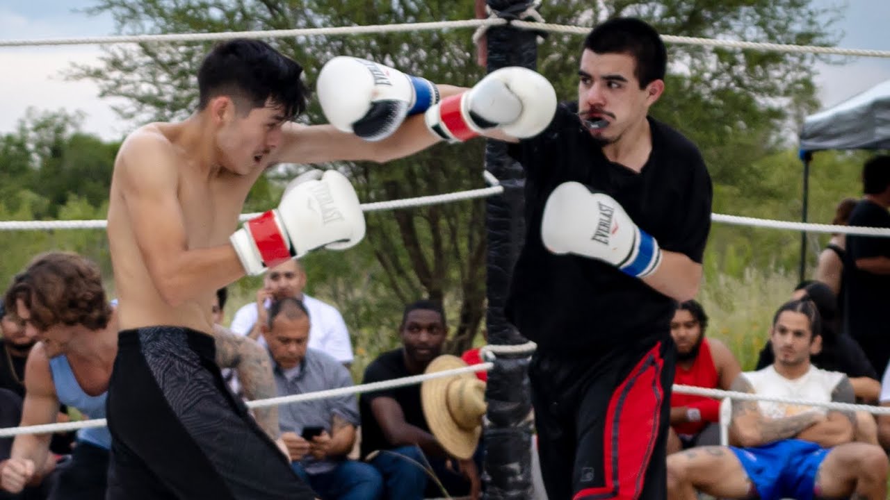 Backyard Boxing Hazy battles Javi 🥊 (Vol.6) Comment who you think won ...