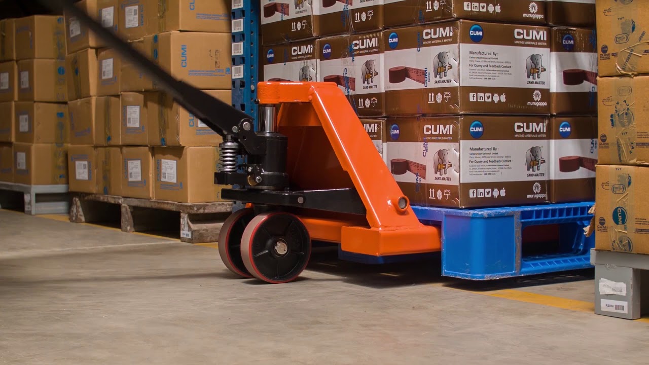 Sinolift DF Series DF25 DF30 manual Hand Pallet Jack - YouTube