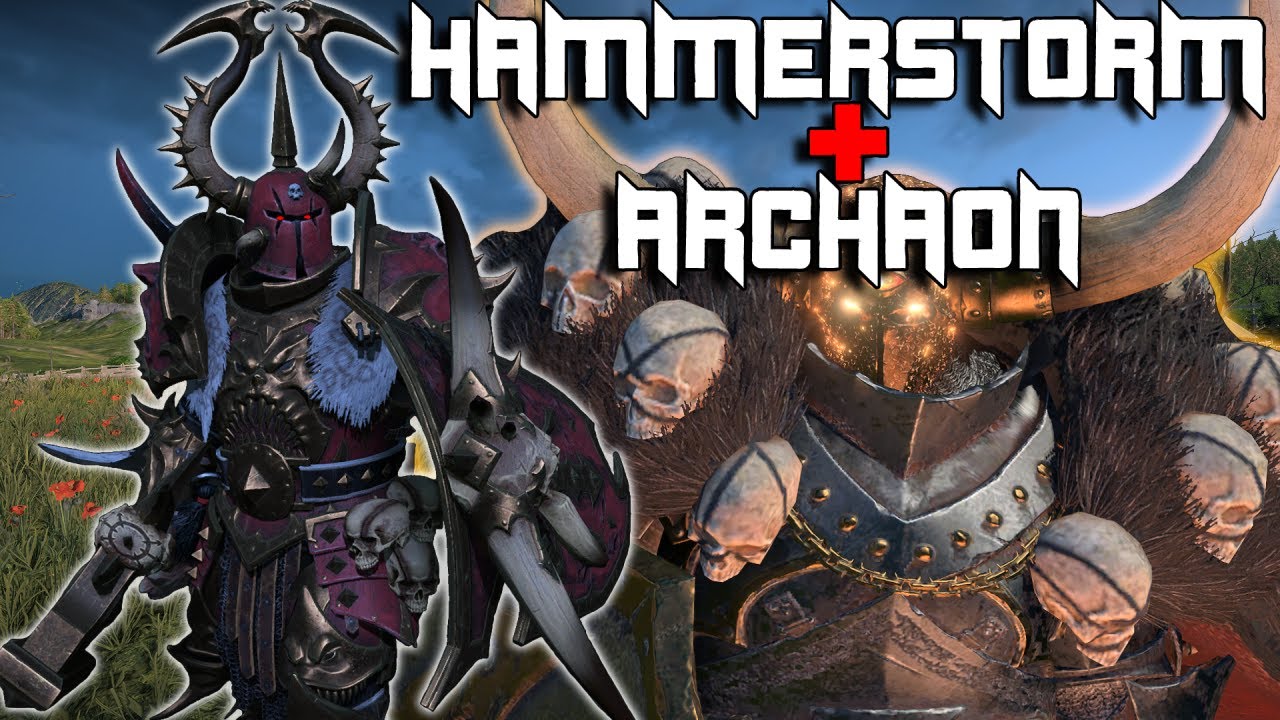 Hammerstorm+Archaon Livestream | Total War: Warhammer 3 - YouTube