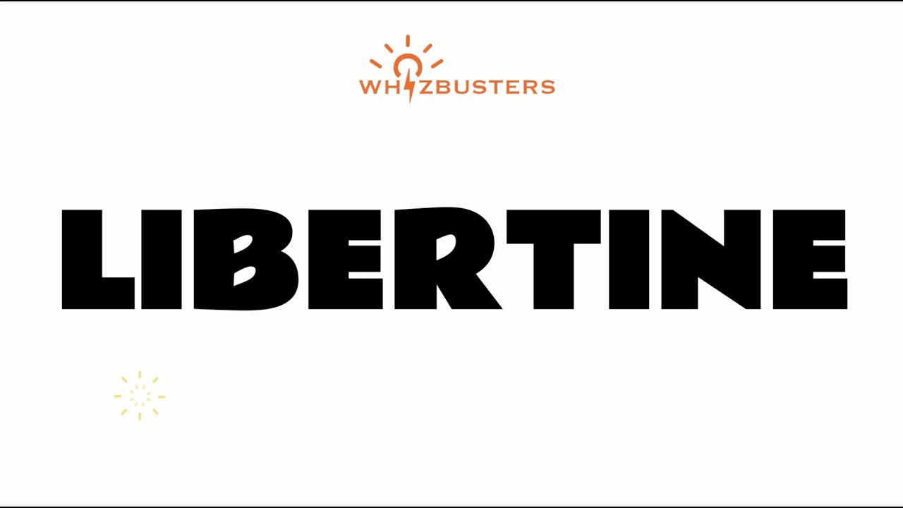 LIBERTINE (noun) Meaning, Pronunciation and Examples in Sentences | GRE ...