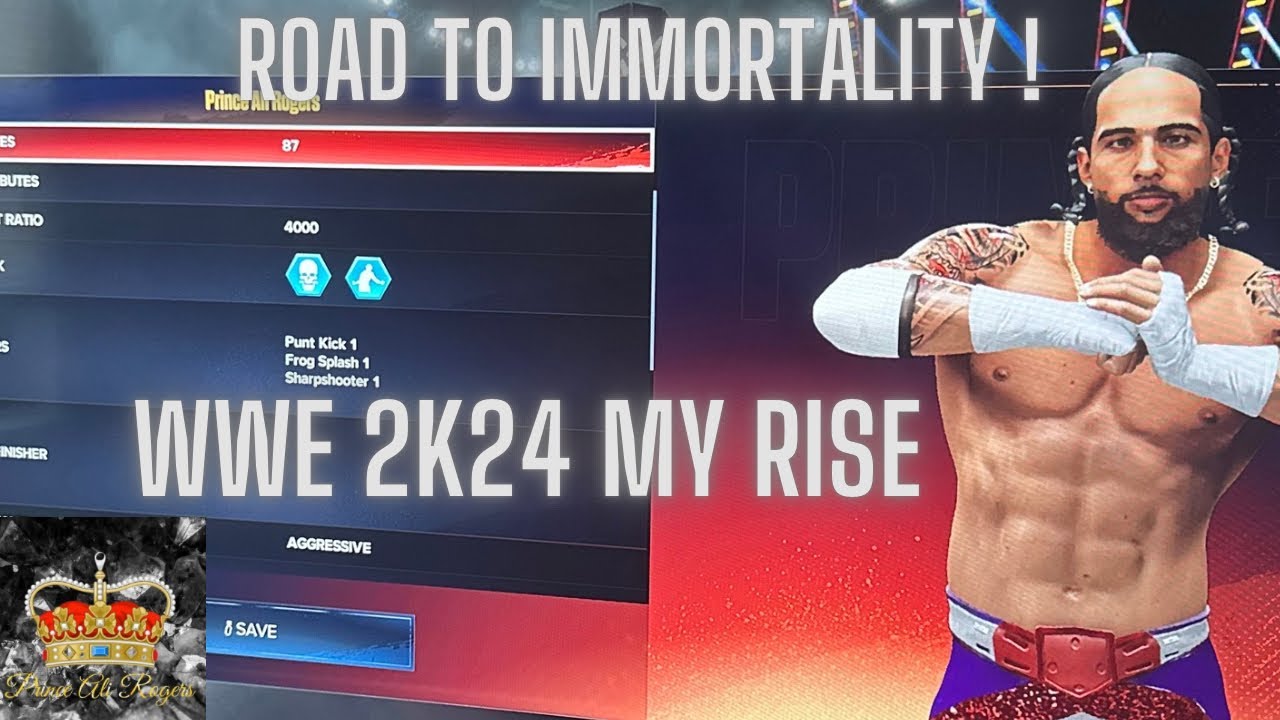 WWE 2K24 MY RISE EPISODE 1 - YouTube