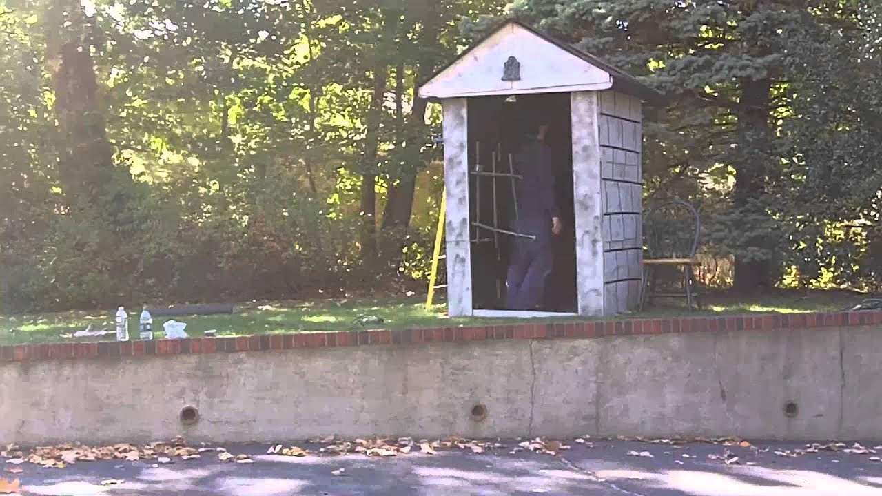 Flying Crank Ghost and Mausoleum Building Timelapse: Halloween Special ...