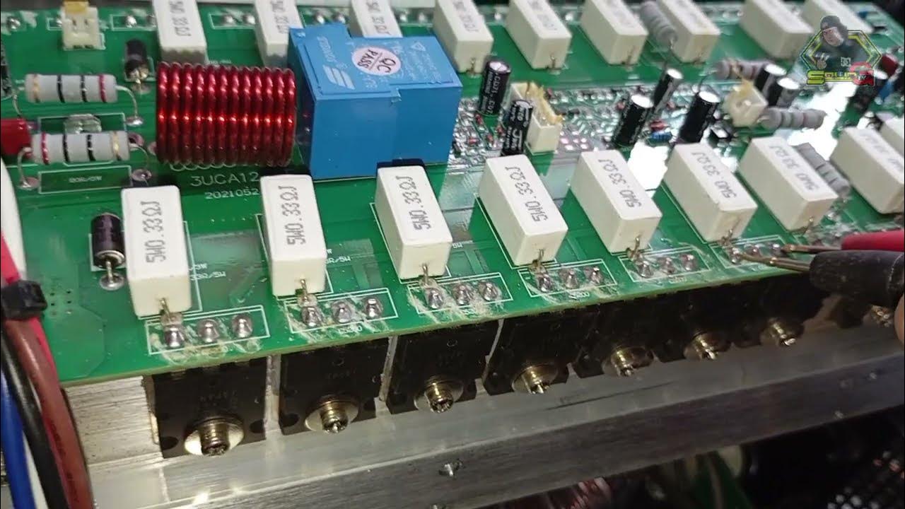 PAANU GAWIN O E REPAIR ANG POWER AMPLIFIER NA UMIINIT ISANG CHANNEL - YouTube
