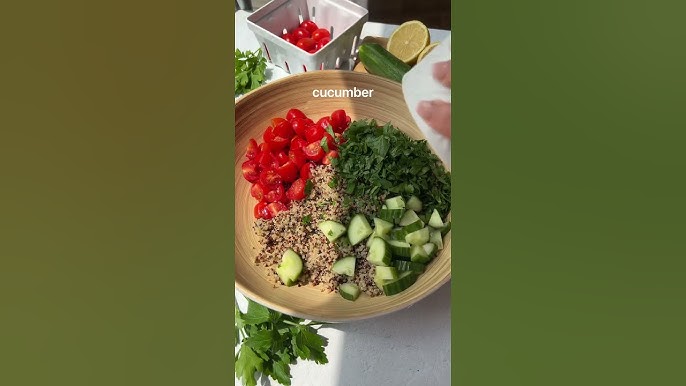 how to cook quinoa salad youtube