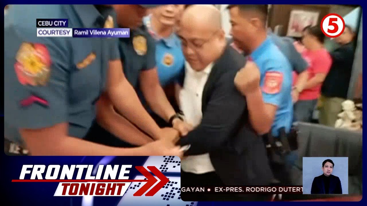 Ex-Cebu administrator Collin Rosell, pumalag nang posasan ng mga pulis ...