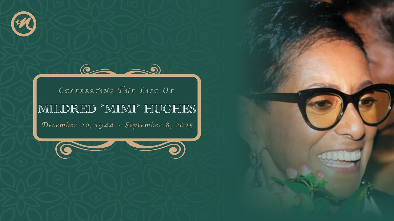 Celebrating The Life of Mildred "Mimi" Hughes - YouTube