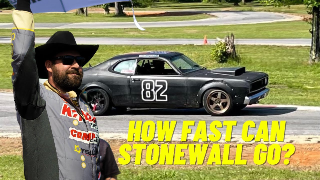 Stonewall goes grip racing at Midpond! - YouTube