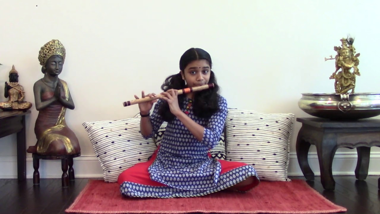 Rara Venu - Flute by Gauri Menon - YouTube