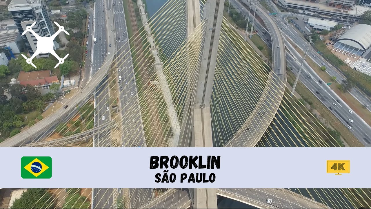 [4K] 🇧🇷 Brooklin, São Paulo - by drone 🇧🇷 - YouTube