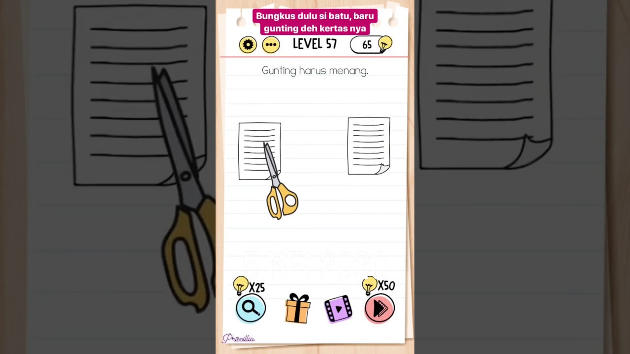 Kunci Jawaban Brain Test Level 57 Lengkap 1-100 - YouTube