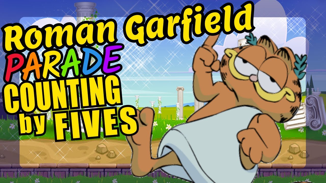 Roman Garfield Teaching Counting by Fives Educational Math Video for ...