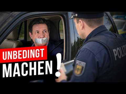 Rede NICHT mit der Polizei - DU bist unschuldig!