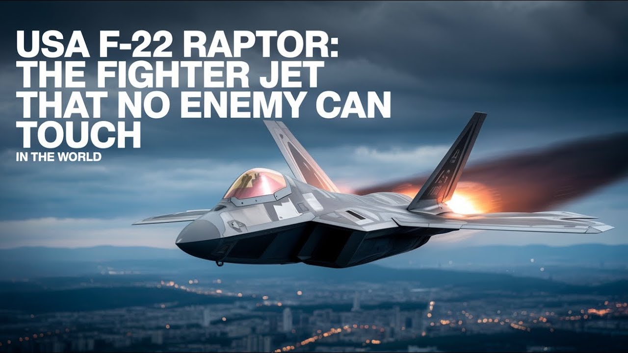 USA F-22 Raptor: The Fighter Jet That No Enemy Can Touch in World - YouTube