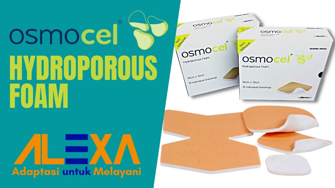 OSMOCEL Hydroporous Foam Dressing - YouTube