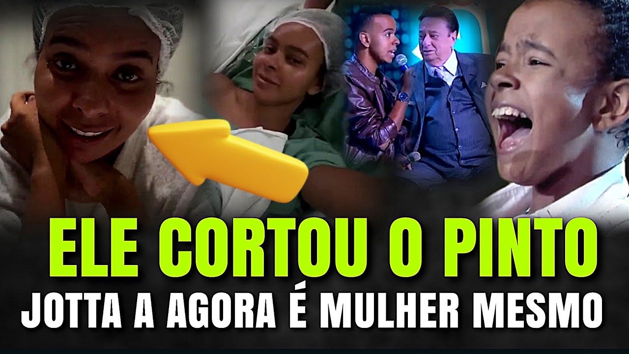 Cantor Jotta A passa por cirurgia e tira o P3NIS, Veja como ficou no ...