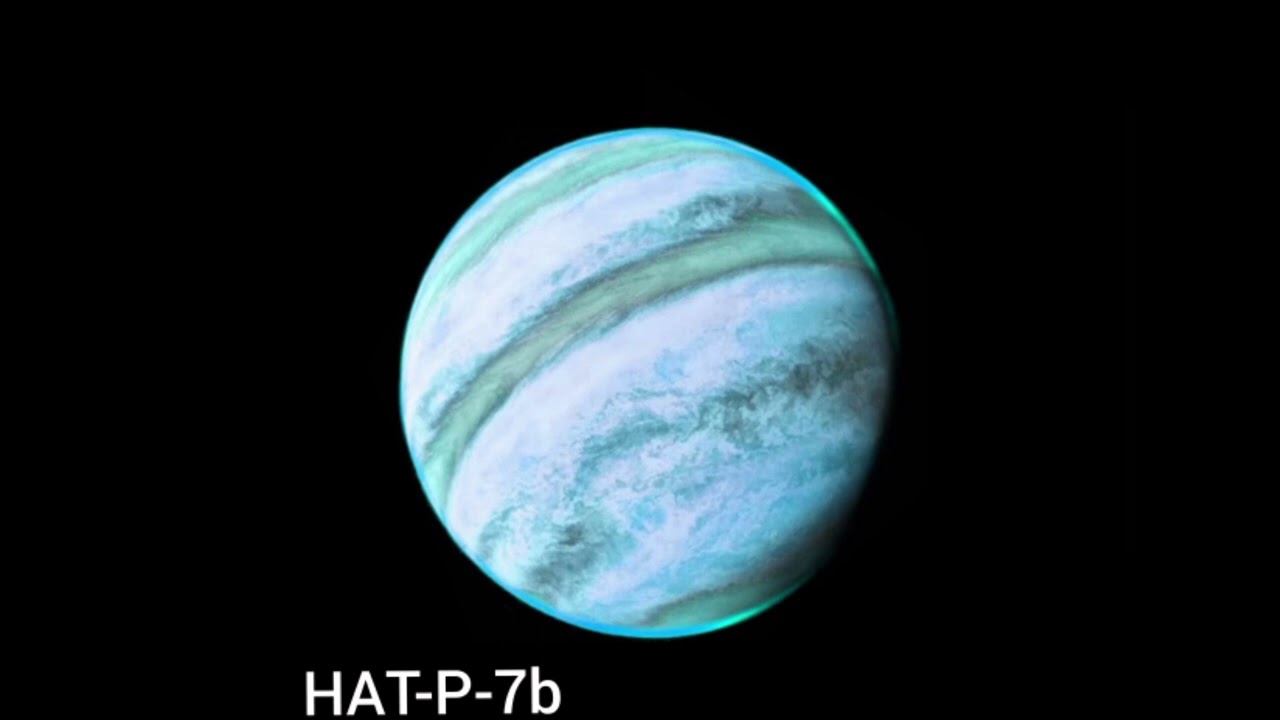 HAT-P-7b exoplanet sounds. - YouTube