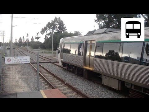 Transperth Trains A-Series EMU - Arriving Oats St Station (Armadale ...
