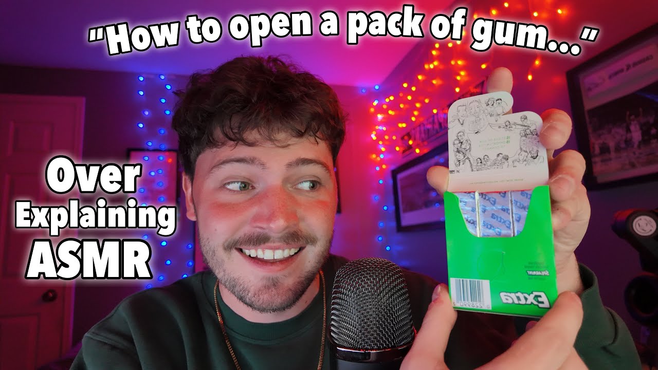 ASMR Over Explaining VERY Simple Tasks (surprisingly relaxing) - YouTube