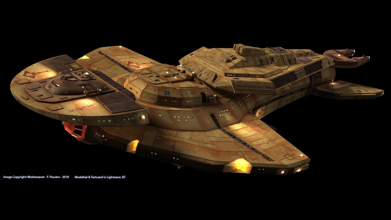Cardassian Keldon Class Build (Part 1) - YouTube