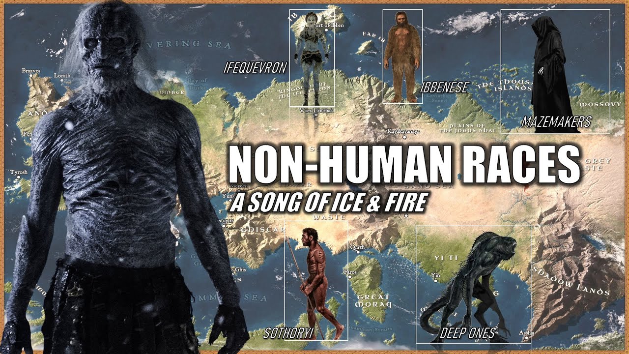 The 10 Non Human Races In The WORLD OF WESTEROS - YouTube