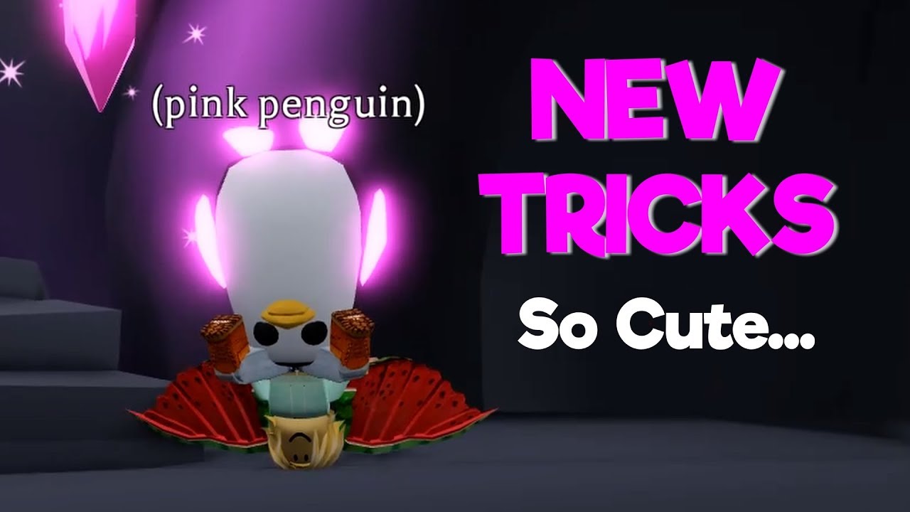 Adopt Neon Penguin and NEW Tricks - YouTube