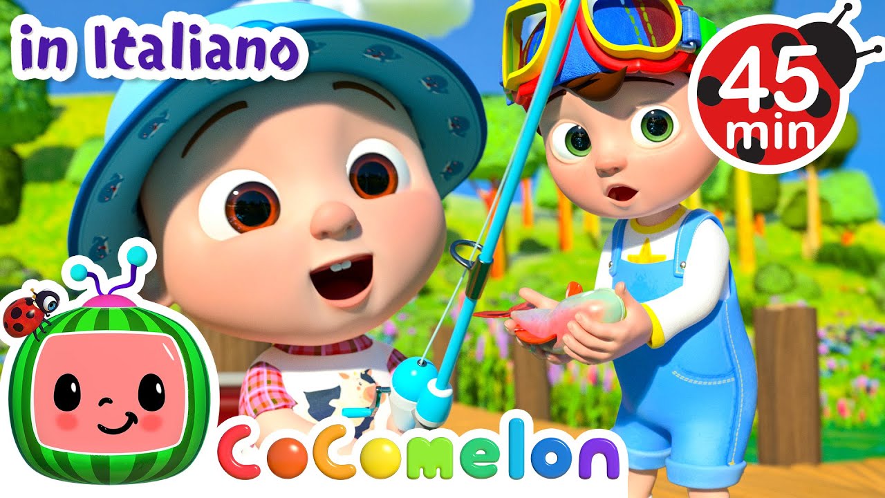 Un, due, tre e quattro | CoComelon Italiano - Canzoni per Bambini - YouTube
