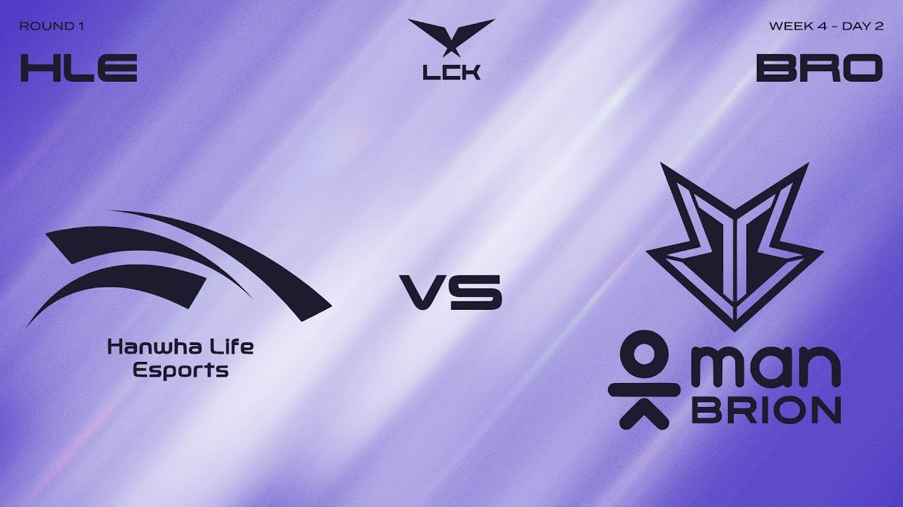HLE vs BRO, UN MATCH EXPLOSIF (LCK Spring 2025) - YouTube