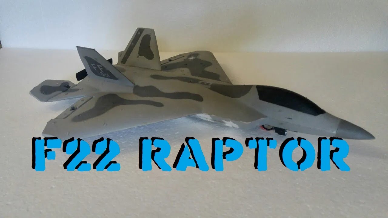 Eachine F-22 Raptor - It Doesn't Care about the Wind - YouTube