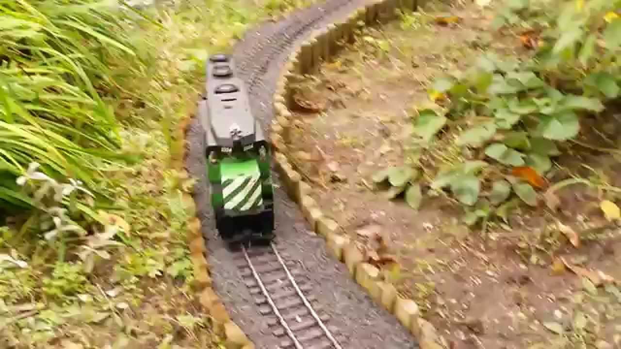 USA Trains BN GP30 test run - 1:29 garden railway - YouTube